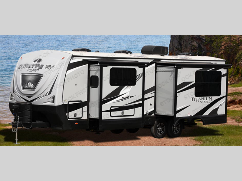 New 2025 Outdoors RV Black Stone Titanium Series 260KRS Travel Trailer ...