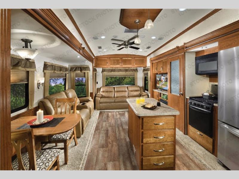 Used 2017 Forest River RV Blue Ridge Cabin Edition 304 SR Fifth Wheel at Blue Compass RV ...