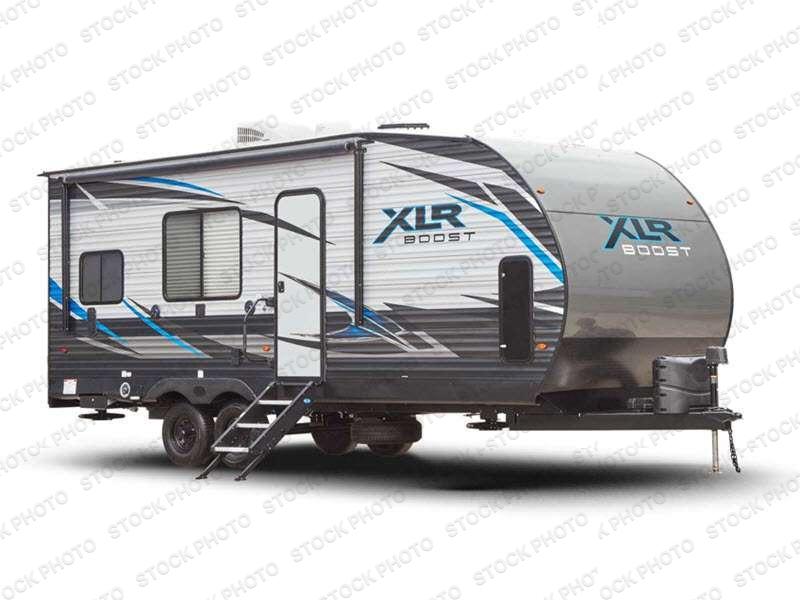 New Forest River RV XLR Boost 21XLRX Toy Hauler Travel Trailer for Sale ...