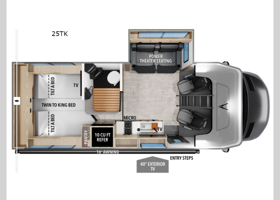 New Grand Design Lineage Series M 25TK Motor Home Class C - Diesel for ...
