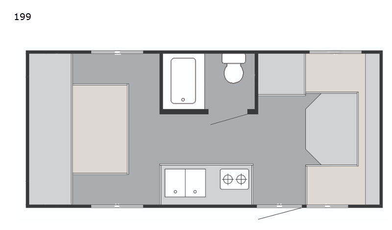 New Sunset Park RV Sunray 199 Travel Trailer for Sale | Review Rate ...
