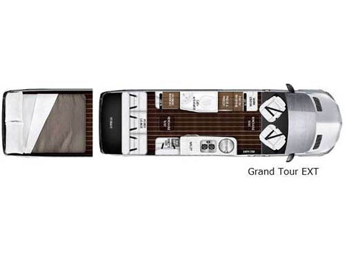 Used 2017 Airstream RV Interstate Grand Tour EXT Grand Tour EXT Motor ...