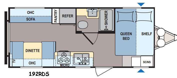 Used 2016 Dutchmen RV Coleman Lantern Series 192RDS Travel Used 2016 Dutchmen RV Coleman Lantern Series 192RDS Travel