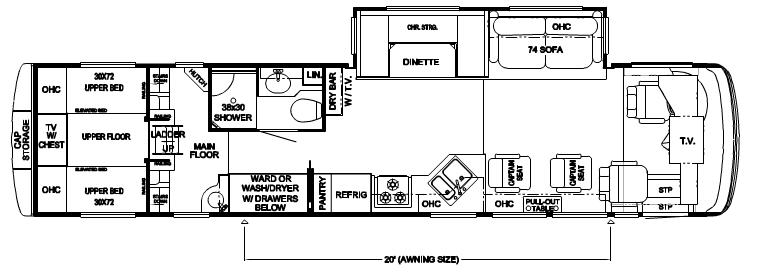 Used 2007 Newmar All Star Allstar 4154 Motor Home Class A at Blue ...