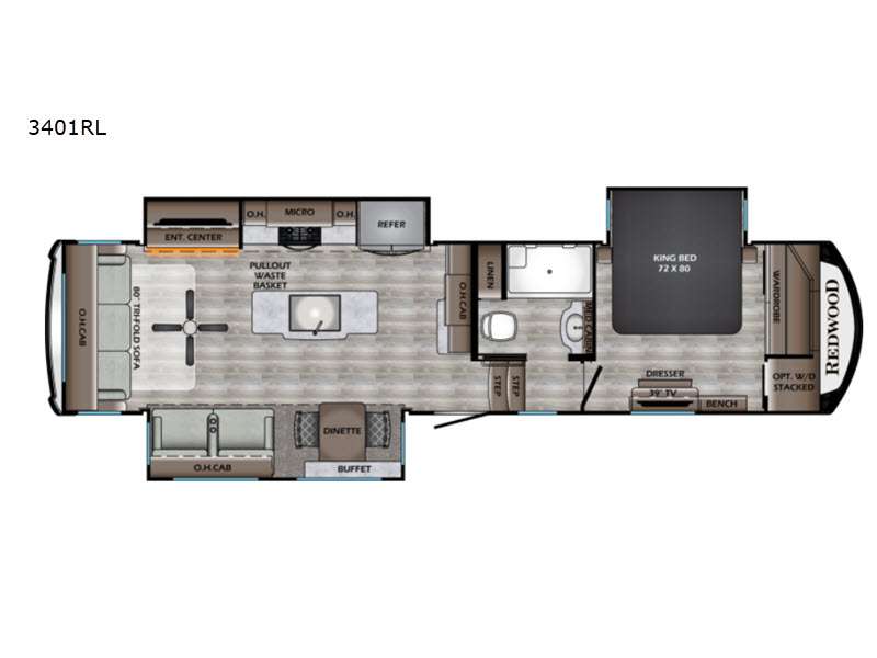 Used 2021 Redwood RV Redwood 3401RL Fifth Wheel at AmericaGoRV | Seguin ... Used 2021 Redwood RV Redwood 3401RL Fifth Wheel at AmericaGoRV | Seguin ...