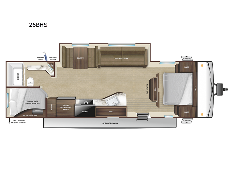 Used 2023 Highland Ridge RV Go Play 26BHS Travel Trailer at Dodd RV and ...