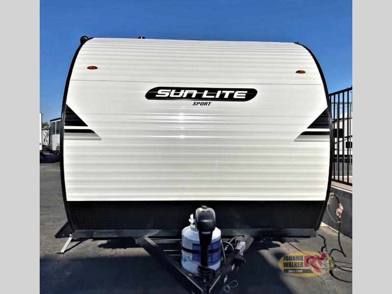 New 2025 Sunset Park RV Sun Lite 14TH Toy Hauler Travel Trailer at ...