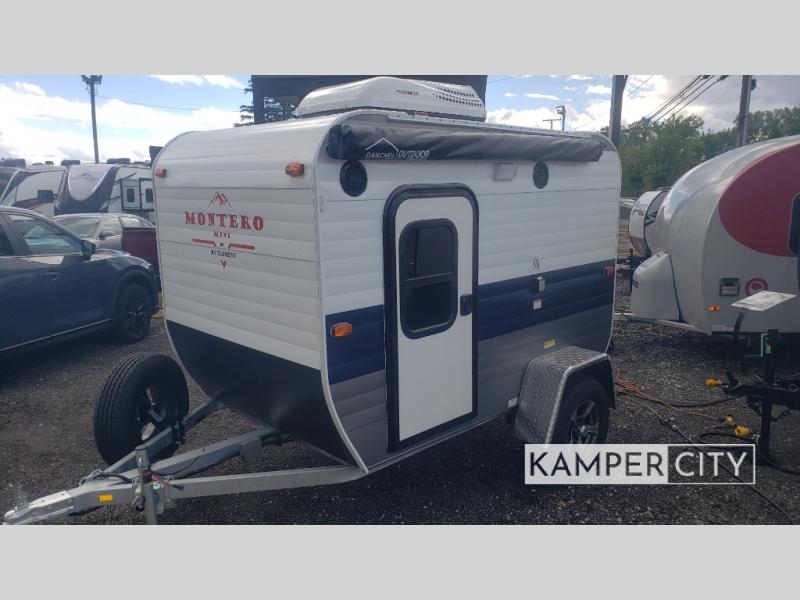 New 2025 RV ELEMENT MONTERO MINI TITANIUM Teardrop Trailer at Kamper ...
