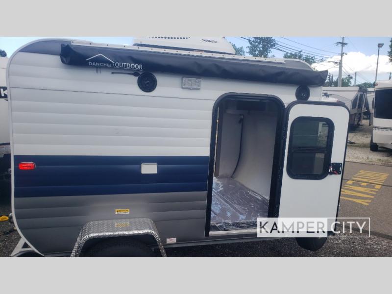 New 2025 RV ELEMENT MONTERO MINI TITANIUM Teardrop Trailer at Kamper ...