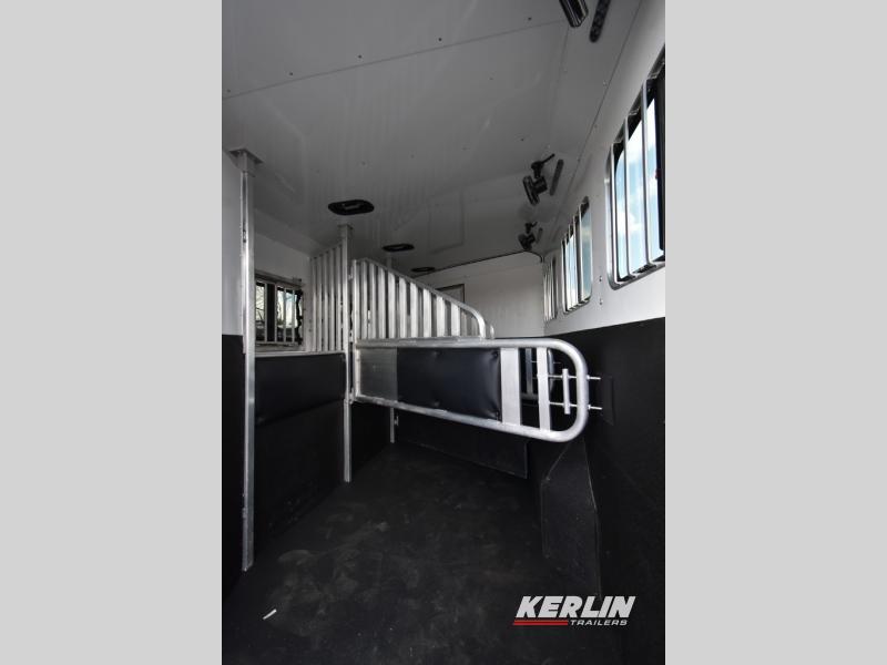 Used 2017 Merhow Alumastar 8311 Horse Trailers with living quarters at Kerlin Trailers | Silver ...