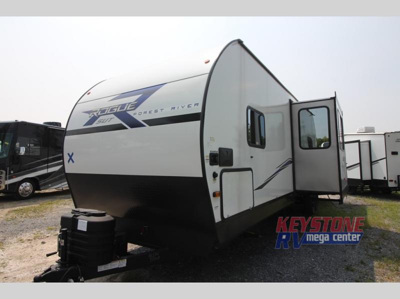 New 2024 Forest River RV Rogue 32SUT Toy Hauler Travel Trailer at ...