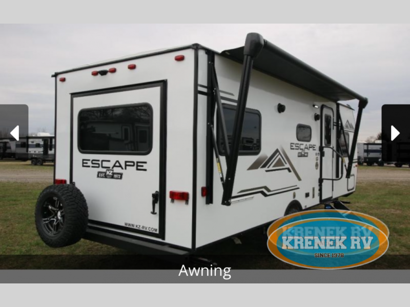 New 2022 KZ Escape E20 HATCH Travel Trailer at Krenek RV Center ...