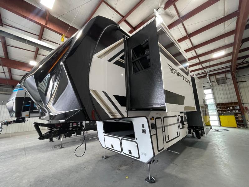 New 2025 Keystone RV Raptor 415 Toy Hauler Fifth Wheel at Lakeshore RV ...