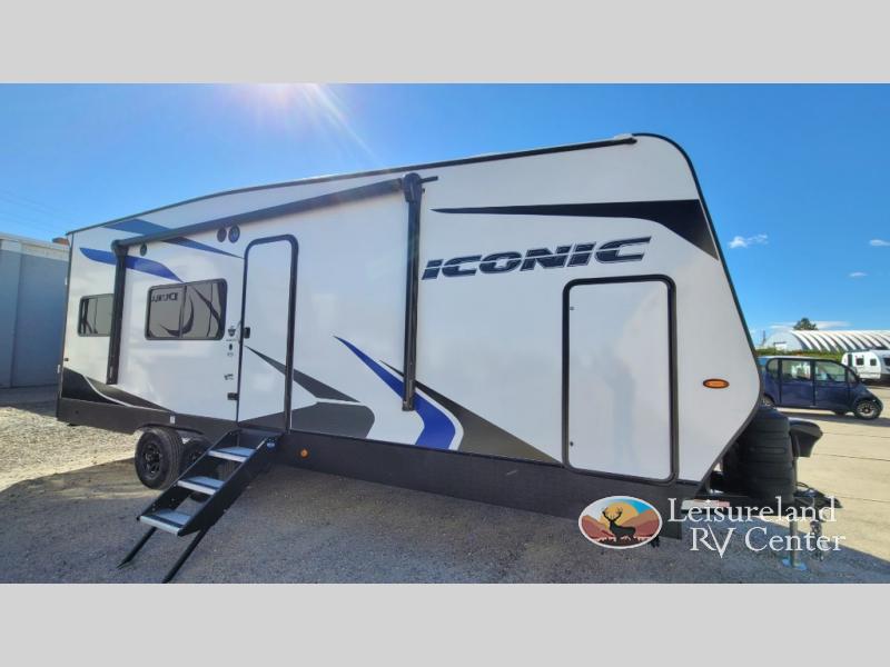 New 2024 Eclipse Iconic Limited 2414GTG Toy Hauler Travel Trailer at Leisureland RV Center ...
