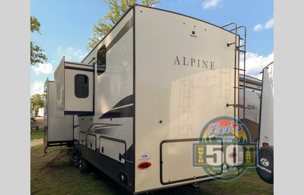 Used 2022 Keystone RV Alpine 3790FK Fifth Wheel at Leo's Vacation ...