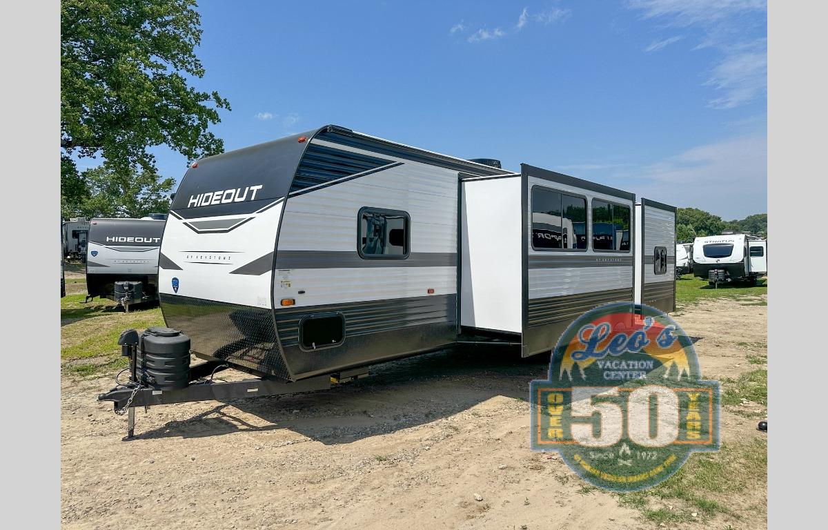 New 2024 Keystone RV Hideout 31BRD Travel Trailer at Leo's Vacation ...