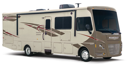 Winnebago Itasca Class A Gas Floorplans and Specifications | Details of ...
