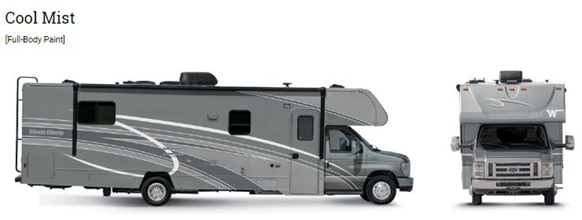 Winnebago Minnie Winnie Exterior Options