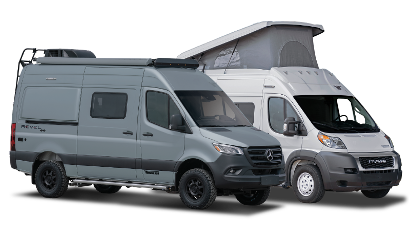 Winnebago Class B Motorhomes Floorplans and Specifications