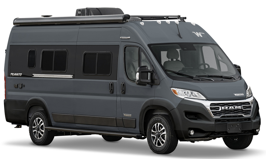 Winnebago Travato Camper Van Exterior Options