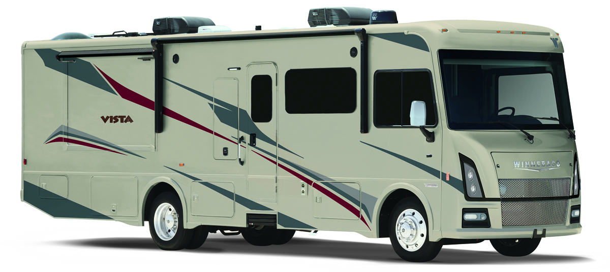Winnebago Vista Class A Motorhome Exterior Options