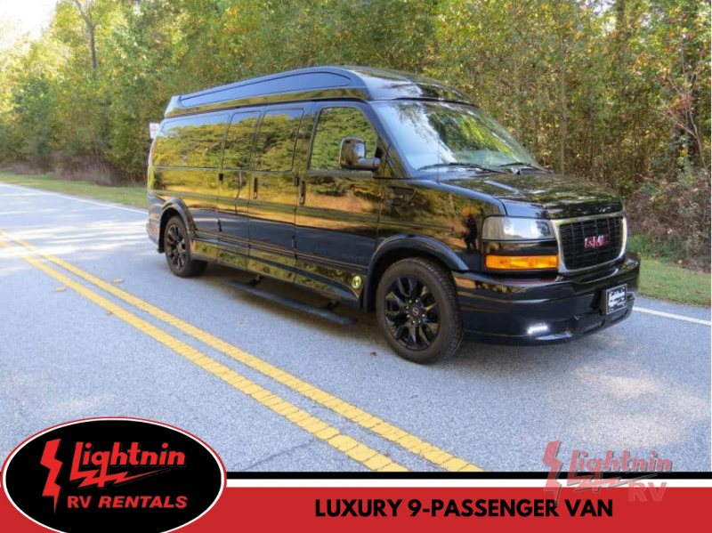 New 2023 GMC Explorer Van 9 Passenger Van at Lightnin RV Rentals ...