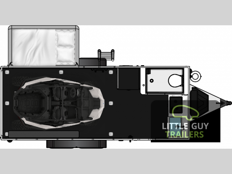 New 2026 inTech RV Flyer Forge Toy Hauler Expandable at Little Guy ...