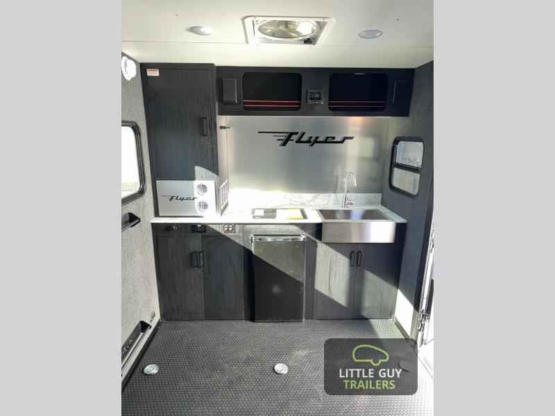 New 2025 inTech RV Flyer Discover Toy Hauler Expandable at Little Guy ...
