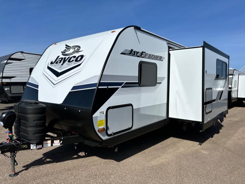 New 2024 Jayco Jay Feather 22RB Travel Trailer at Willies RV | Bloomer, WI | W2545