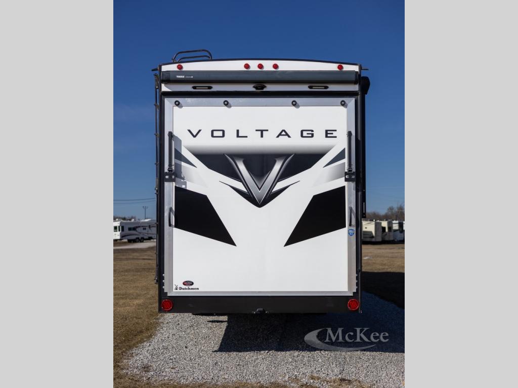 Used 2021 Dutchmen RV Voltage 4225 Toy Hauler Fifth Wheel at McKee RV ...