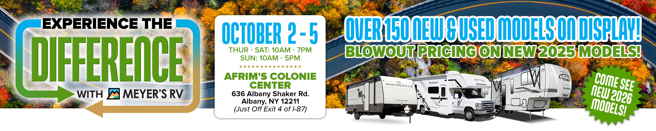 Get Ready For the Show | Meyers RV Superstore in Albany, NY
