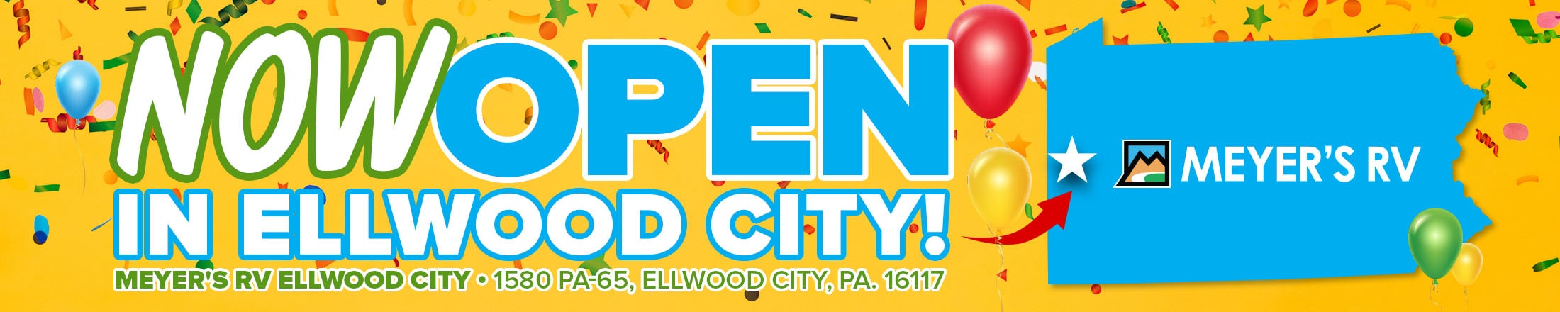 New and Used RVs in NY, PA, MD, OH, NJ | Meyer's RV Superstores