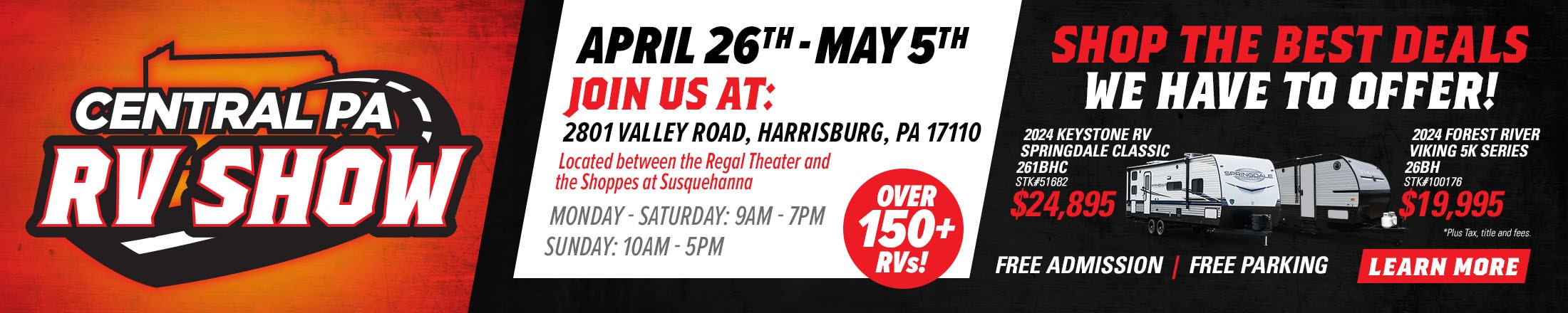 New and Used RVs in NY, PA, MD, OH, NJ | Meyer's RV Superstores