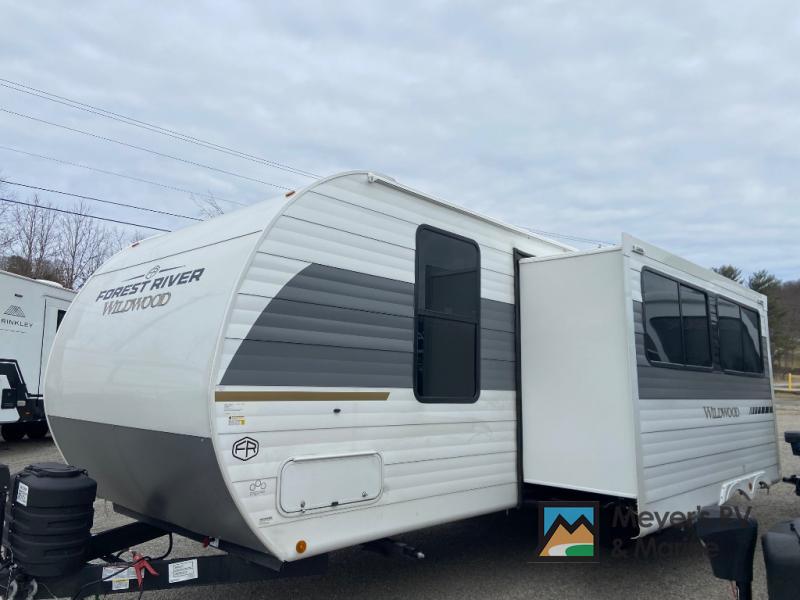 New 2025 Forest River RV Wildwood 28DBUD Travel Trailer at ...