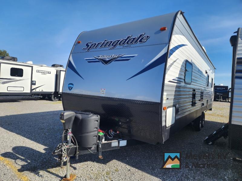 Used 2019 Keystone RV Springdale Tailgator 27TH Toy Hauler Travel ...