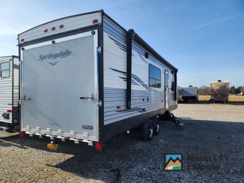 Used 2019 Keystone RV Springdale Tailgator 27TH Toy Hauler Travel ...