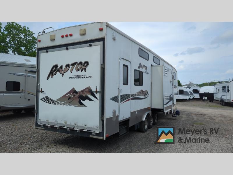Used 2007 Keystone RV Raptor 3712TS Toy Hauler Fifth Wheel at ...