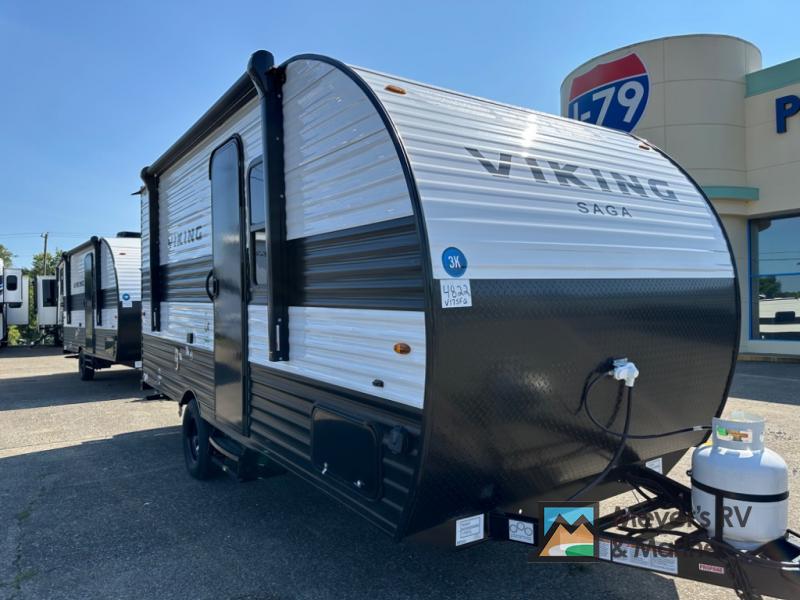 New 2025 Forest River RV Viking 3K Series 17FQ Travel Trailer at ...