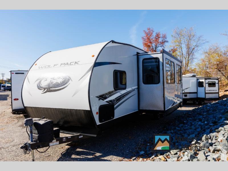 Used 2021 Forest River RV Cherokee Wolf Pack 27PACK10 Toy Hauler Travel ...