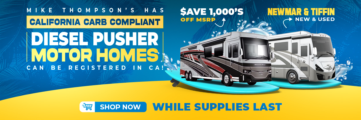 New and Used RVs for Sale in California | Mike Thompsons RV