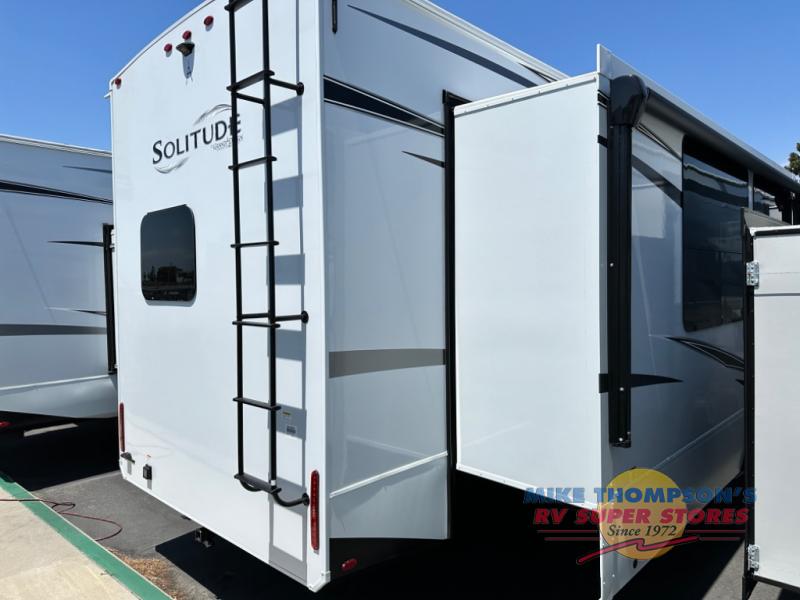 New 2025 Grand Design Solitude 417KB Fifth Wheel at Mike Thompson's RV ...