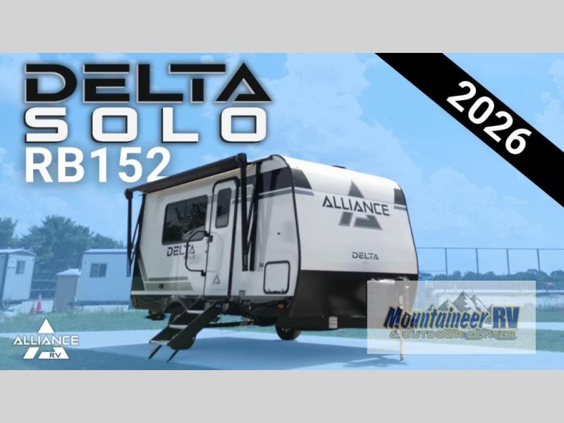 New 2026 Alliance RV Delta RB152 Travel Trailer at Mountaineer RV & Outdoor Center | Mt. Nebo ...