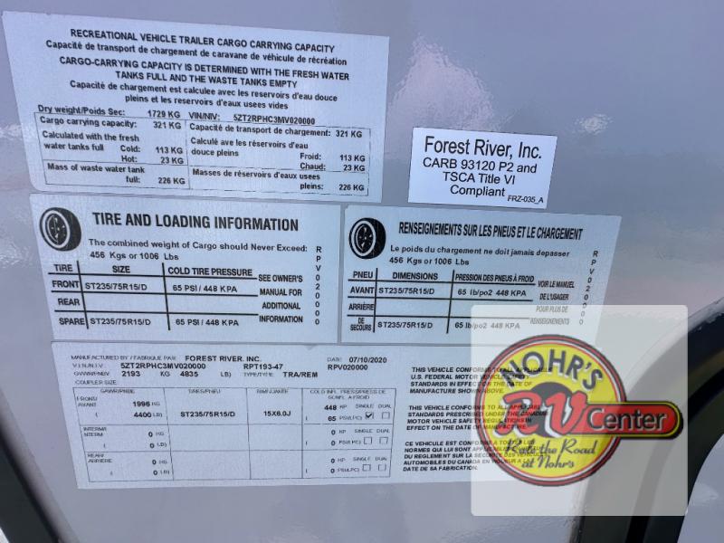 Used 2021 Forest River RV R Pod RP-193 Travel Trailer at Nohrs RV ...