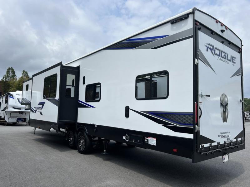 New 2024 Forest River RV Vengeance Rogue Armored VGF4007G2 Toy Hauler ...