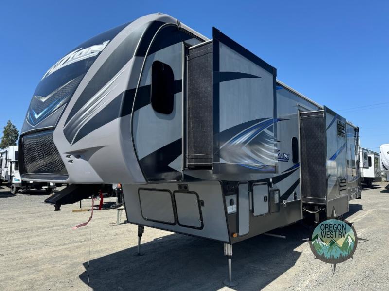 Used 2017 Keystone RV Fuzion 371 Toy Hauler Fifth Wheel at Oregon West ...