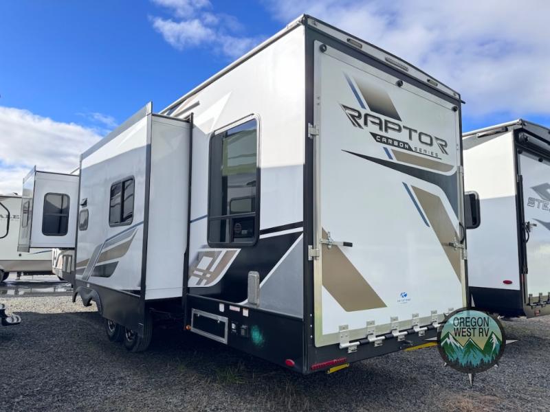 New 2024 Keystone RV Raptor Carbon Series 32 Toy Hauler Travel Trailer ...
