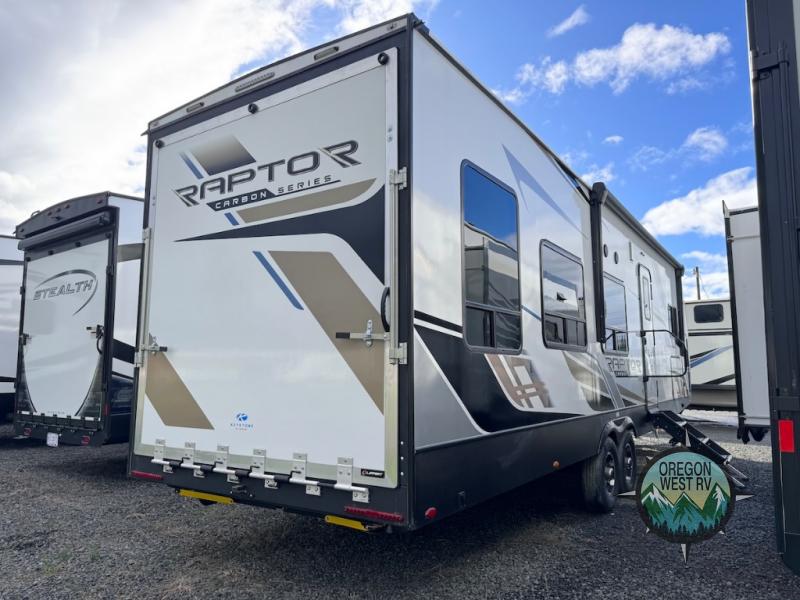 New 2024 Keystone RV Raptor Carbon Series 32 Toy Hauler Travel Trailer ...