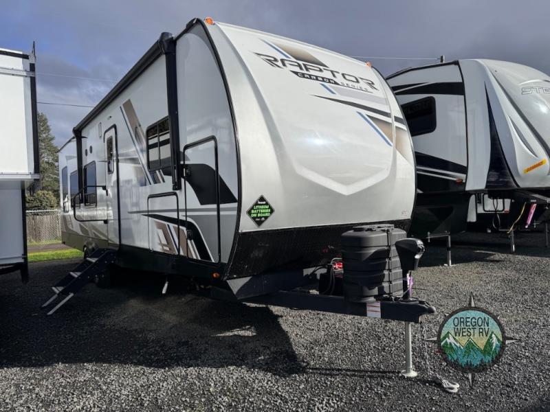 New 2024 Keystone RV Raptor Carbon Series 32 Toy Hauler Travel Trailer ...