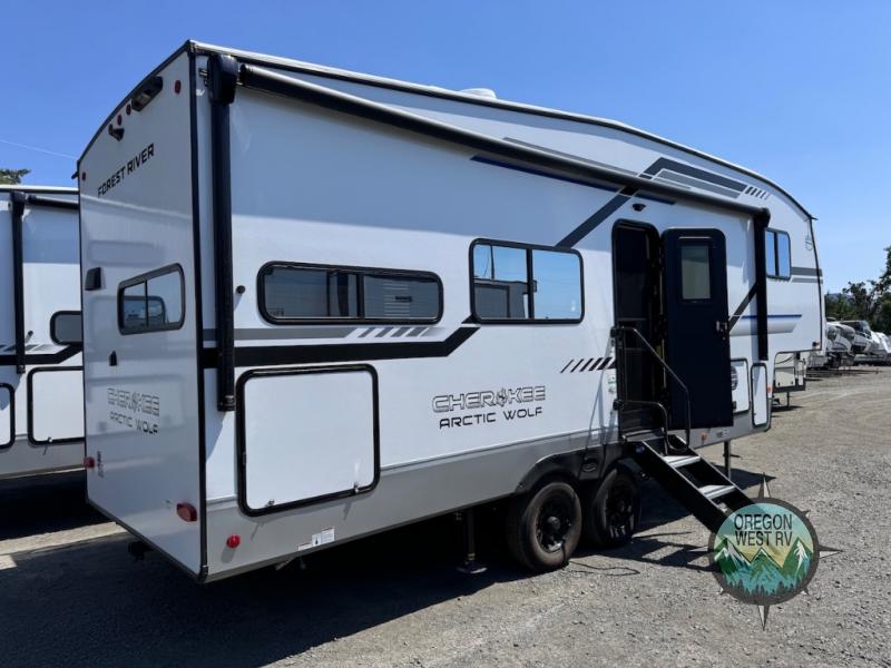 New 2025 Forest River RV Cherokee Arctic Wolf 23MLE Fifth Wheel at ...