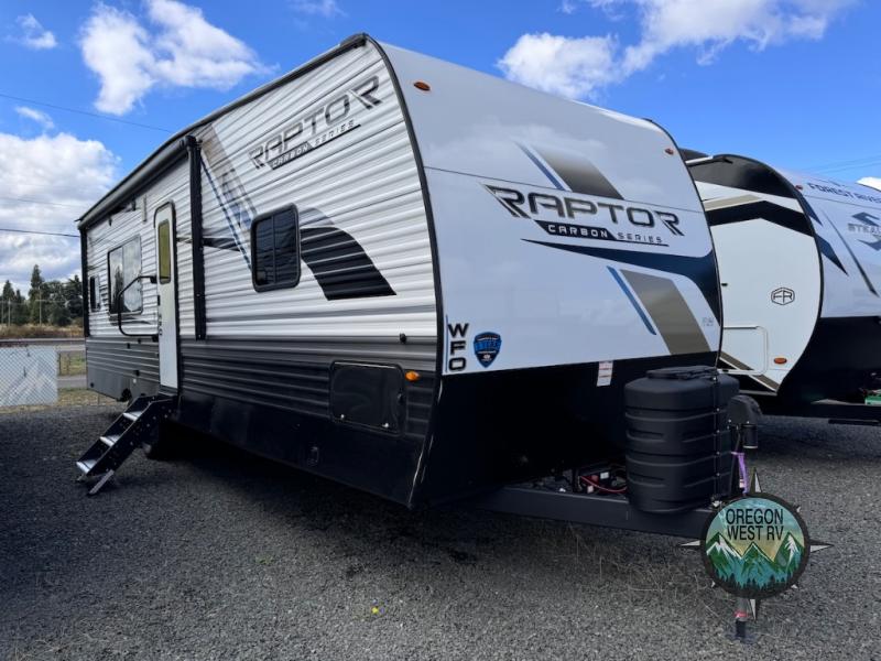New 2025 Keystone RV Raptor Carbon Series 30WFO Toy Hauler Travel ...
